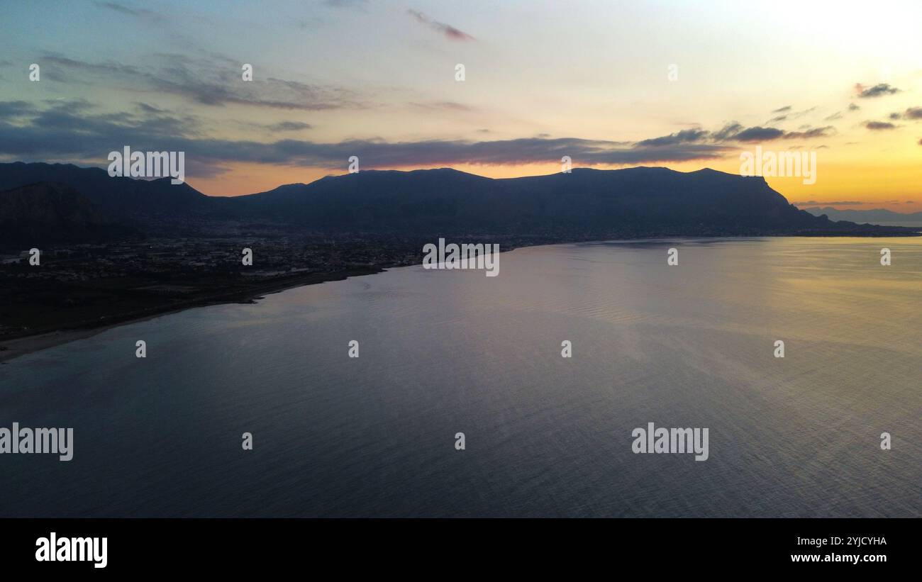 The beauty of the Sicilian coasts at sunset🌅. Isola delle Femmine ...