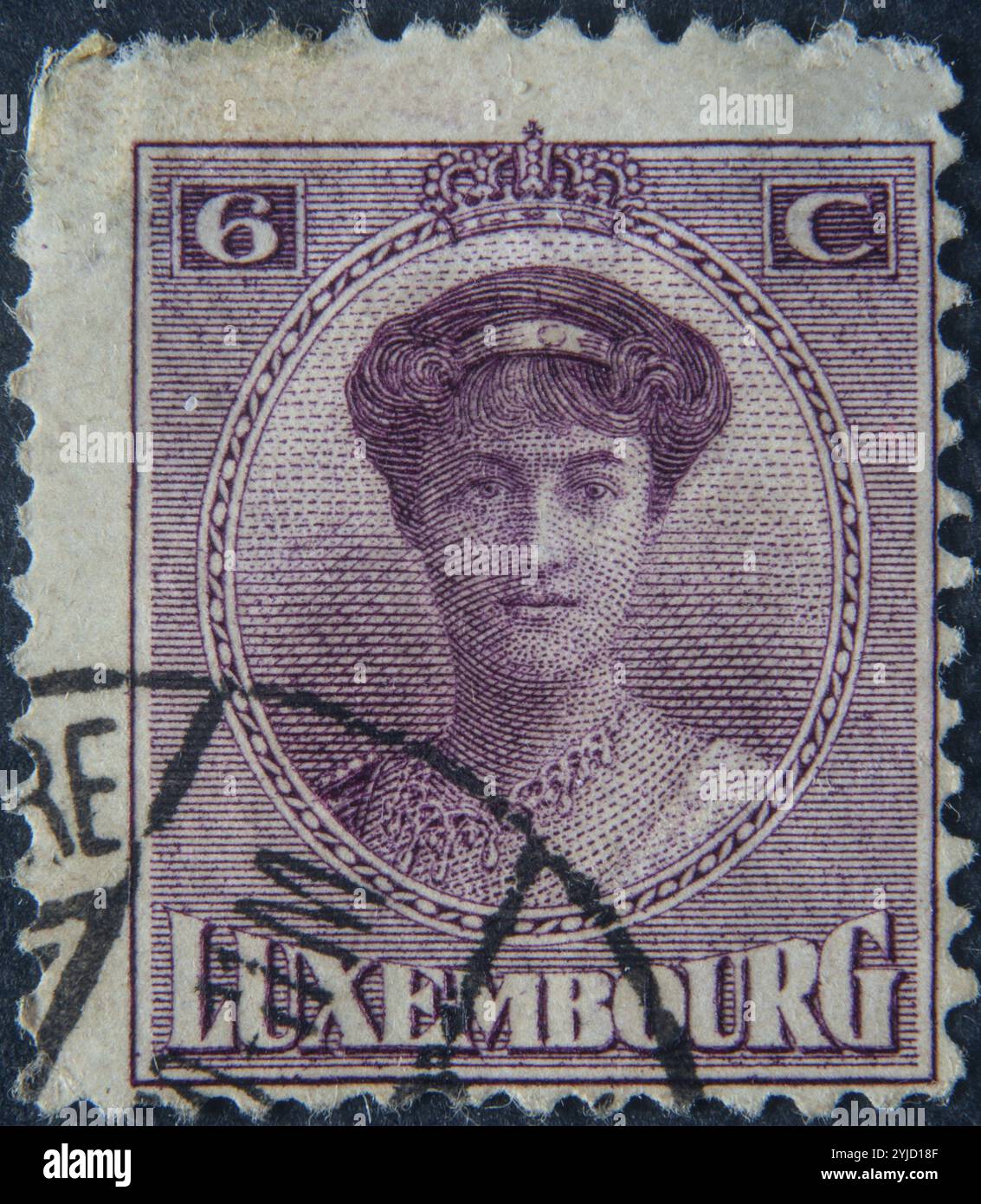 Charlotte of Luxembourg (1896 -1985), reigning Grand Duchess of Luxembourg 1919, 1964. Portrait ...