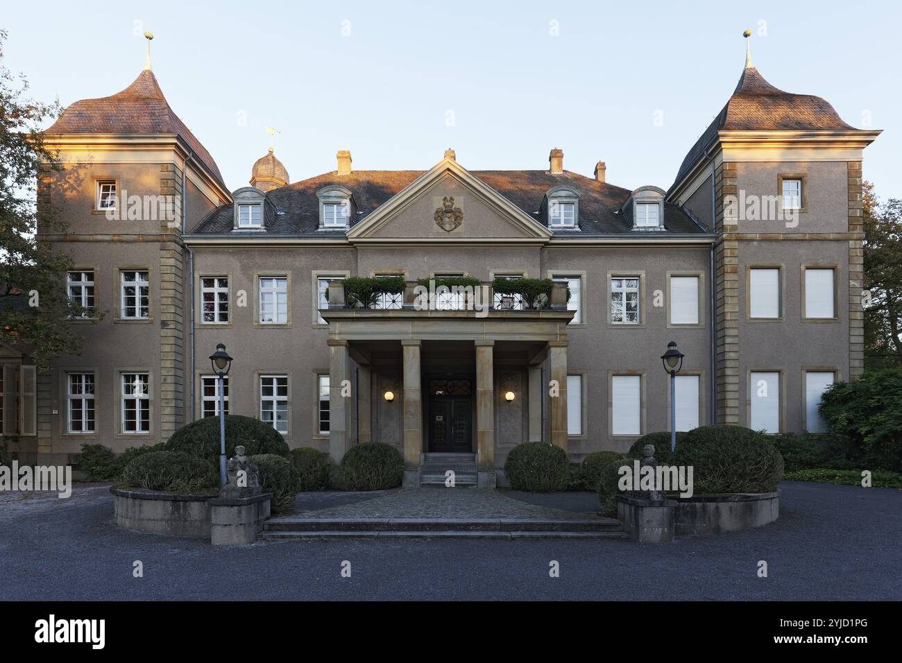 Garath Palace, built in 1912, Duesseldorf, North Rhine-Westphalia ...