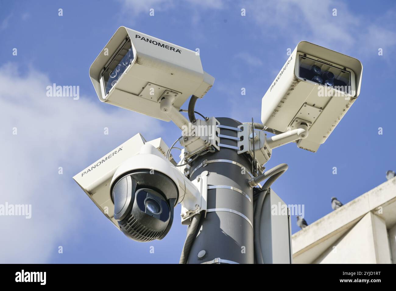 Surveillance cameras, Wiesbaden, Hesse, Germany, Europe Stock Photo - Alamy