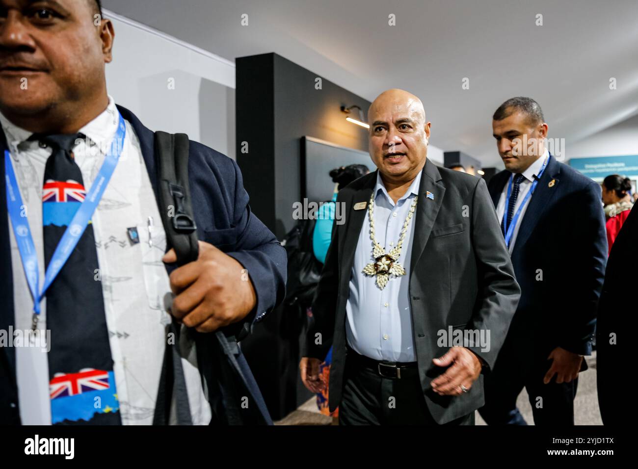 Baku, Azerbaijan, November 14, 2024. Feleti Penitala Teo, Prime ...
