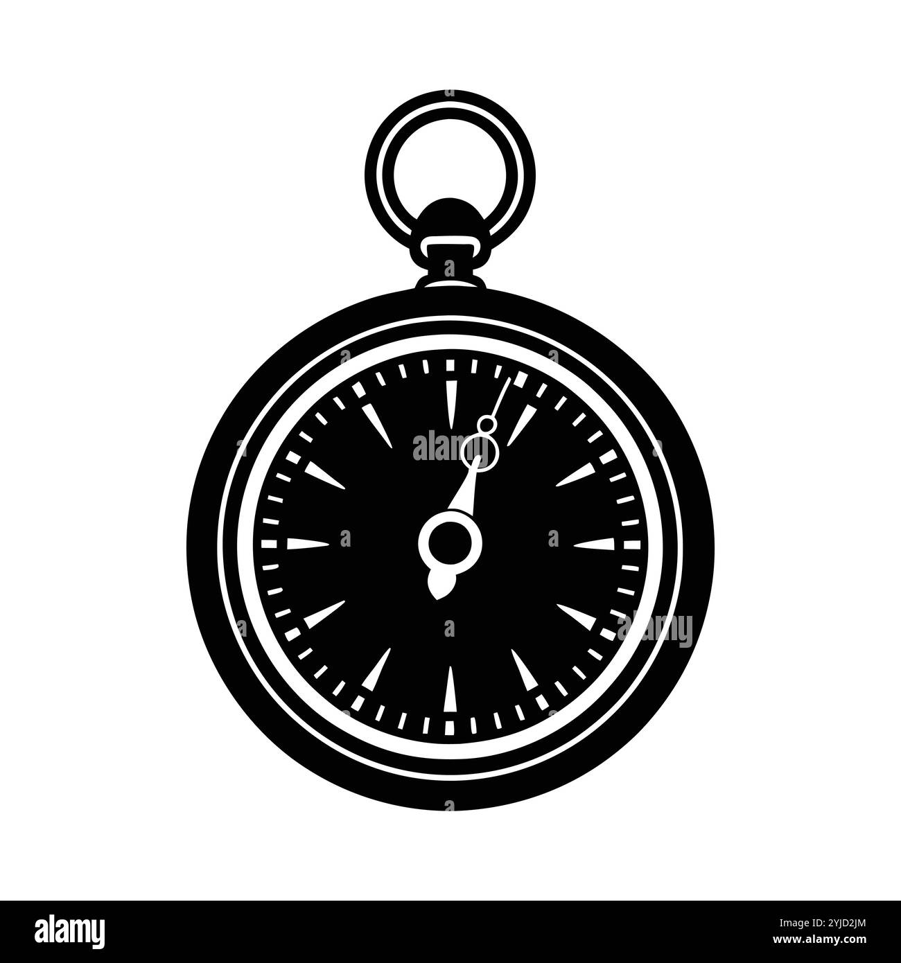 Vintage office woman clock Stock Vector Images - Alamy