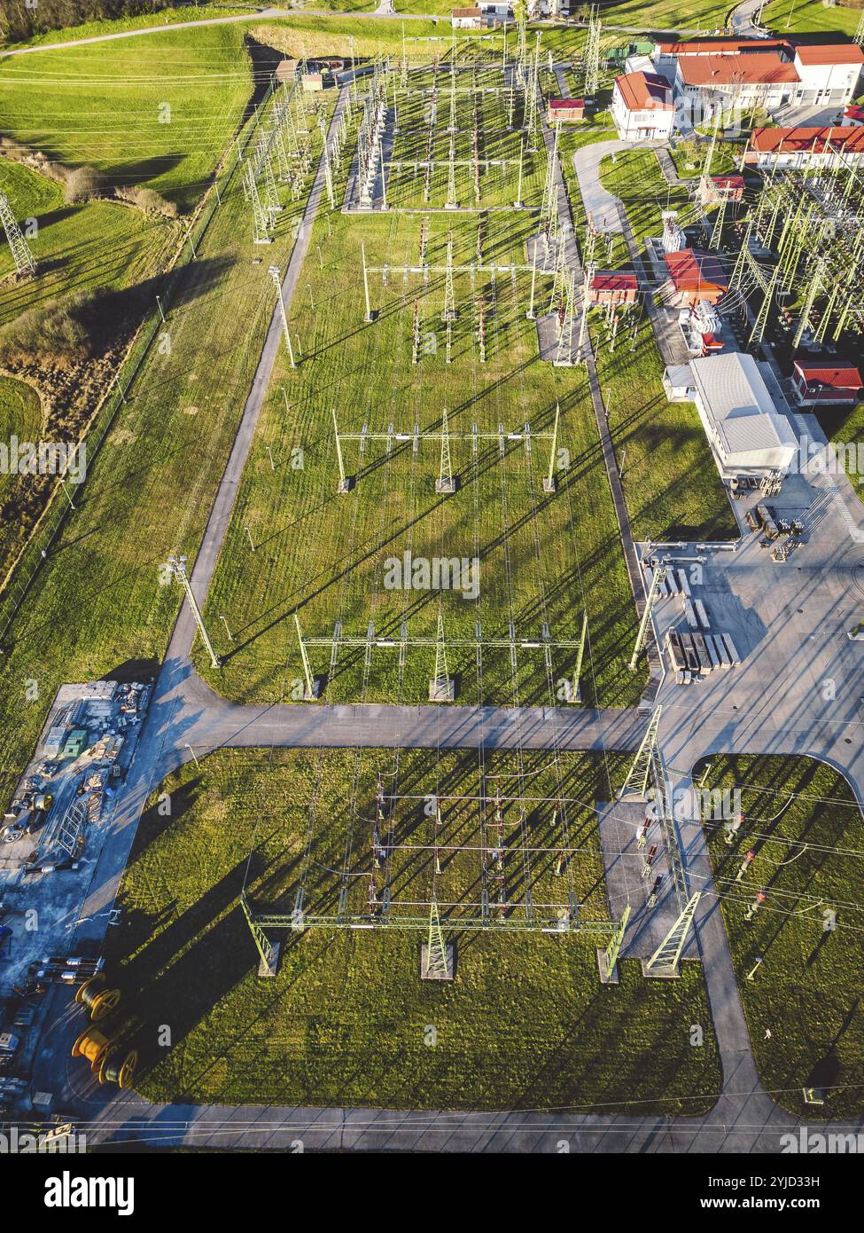 Power substation landscape hi-res stock photography and images - Alamy