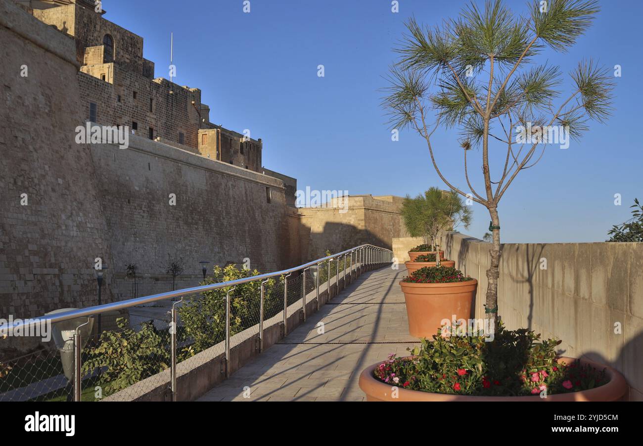 With its distinctive skyline and imposing military architecture ...