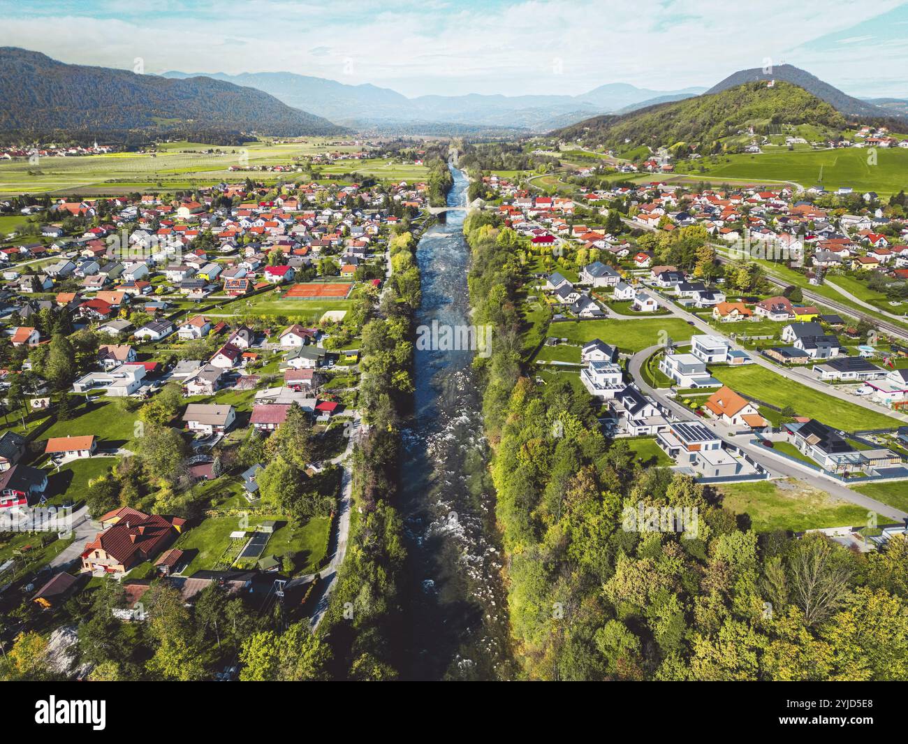 Country side empty farm view hi-res stock photography and images - Alamy