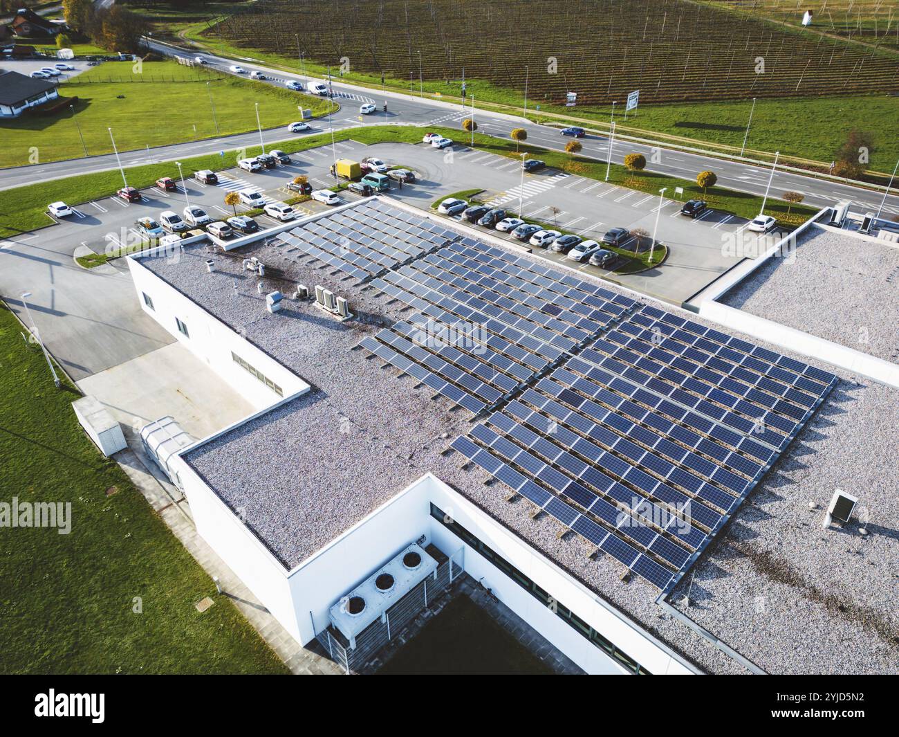 Aerial view empty parking structure hi-res stock photography and images ...