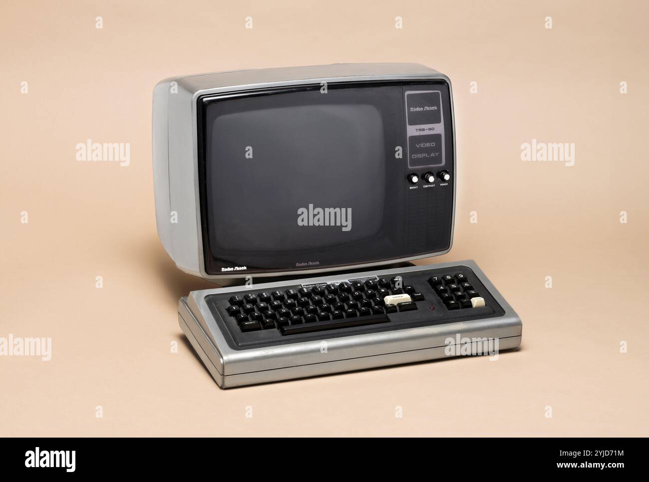 Pavia, Lombardy, Italy - October 12, 2024 : Radio Shack TRS-80 PC at ...