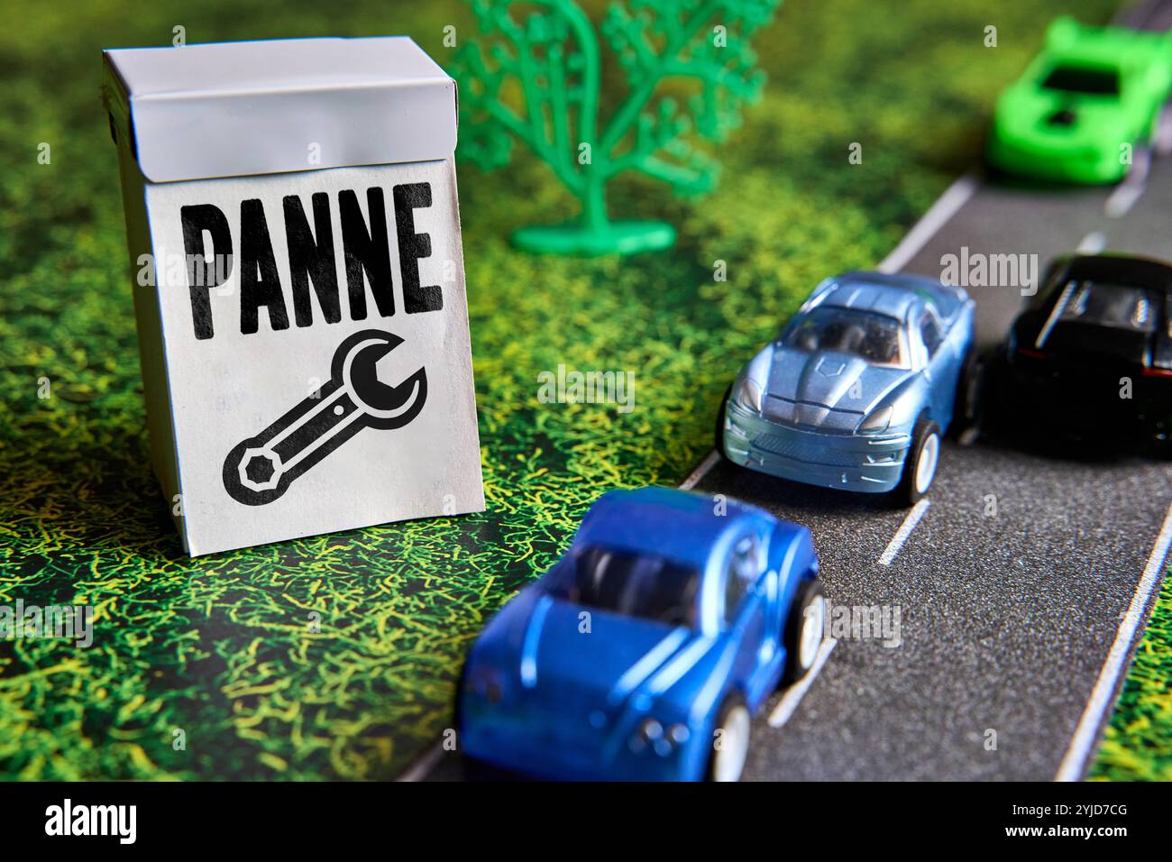 2024 written on road hi-res stock photography and images - Alamy