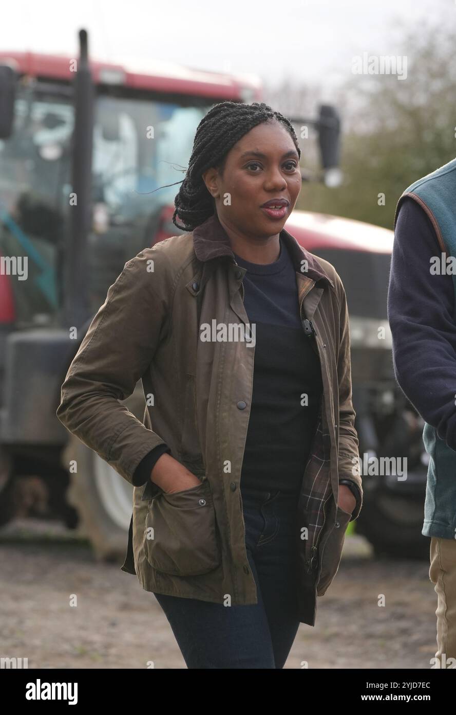 Conservative party leader Kemi Badenoch and shadow secretary of state ...
