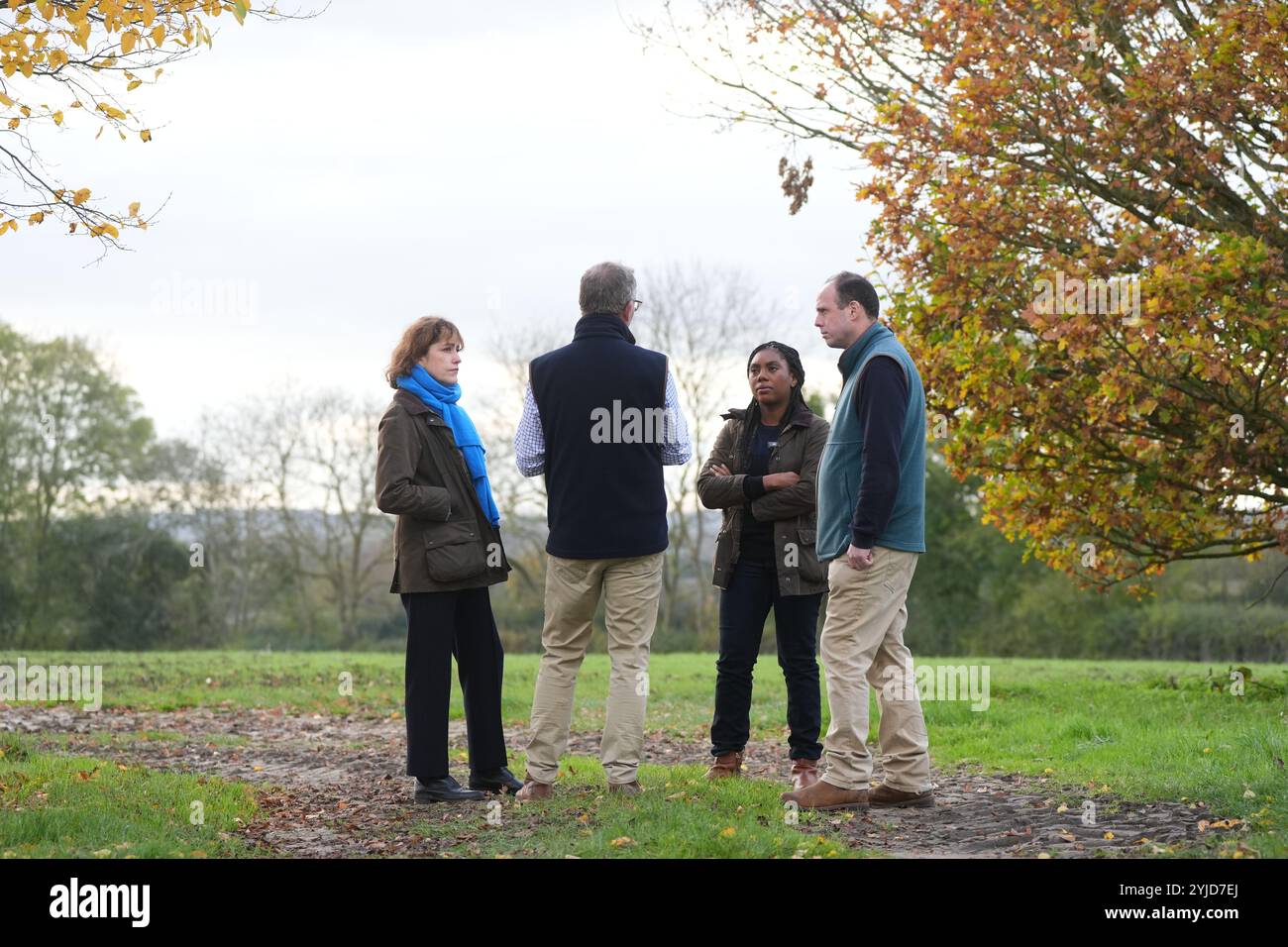 Conservative party leader Kemi Badenoch and shadow secretary of state ...
