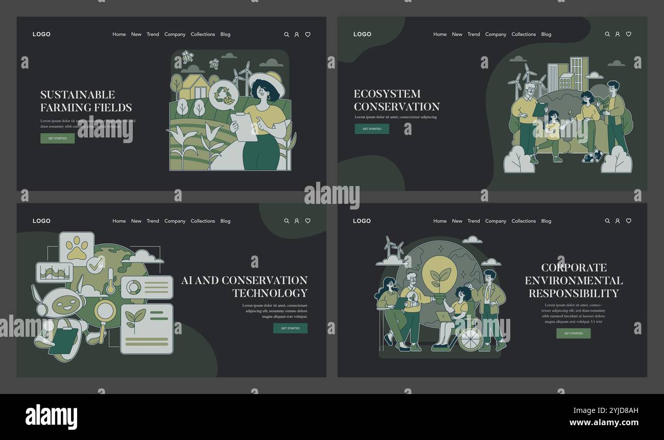 Artificial wildlife habitat Stock Vector Images - Alamy