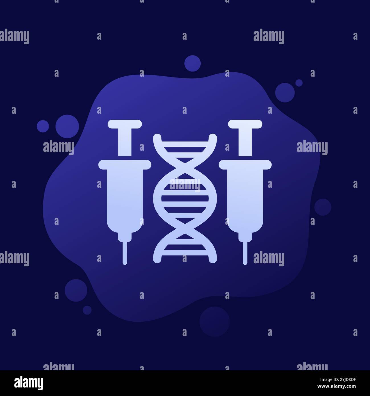 Personalized cancer treatment Stock Vector Images - Alamy
