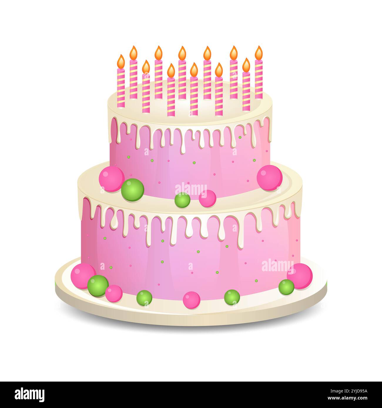 12th birthday celebration Cut Out Stock Images & Pictures - Alamy