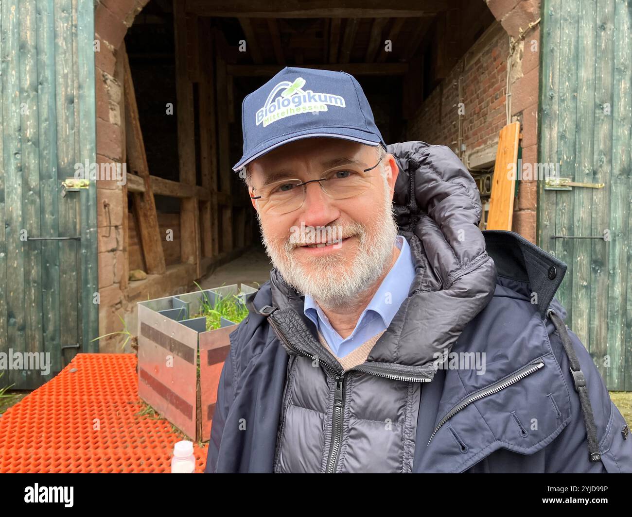 14 November 2024, Hesse, Homberg (Ohm): Harald Lesch stands on the ...