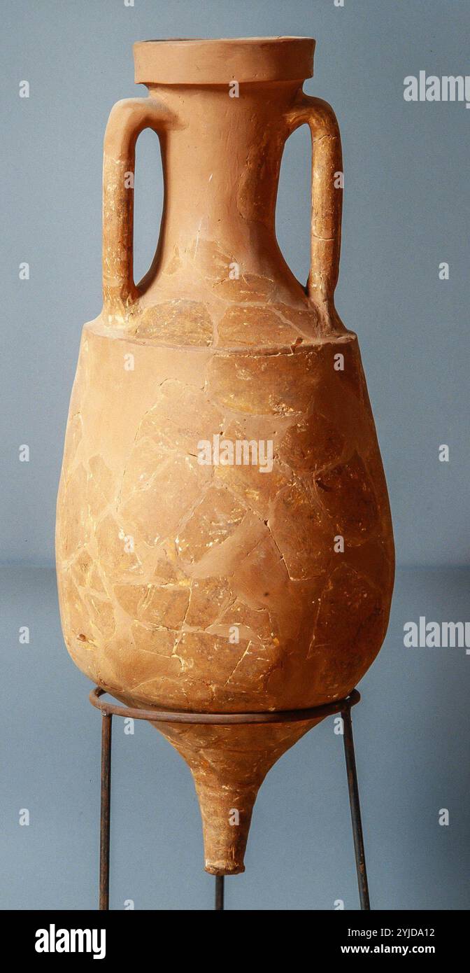 Ánfora romana de cerámica para transportar vino, siglo I a.C. Can Serra ...