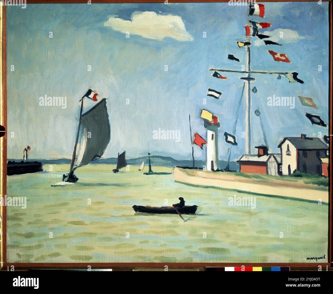 Honfleur harbour albert marquet hi-res stock photography and images - Alamy