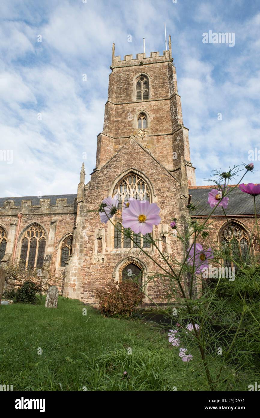 St. george church dunster hi-res stock photography and images - Alamy