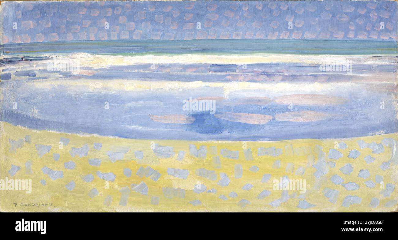 Sea after sunset. Museum: Gemeentemuseum Den Haag. Author: PIET ...