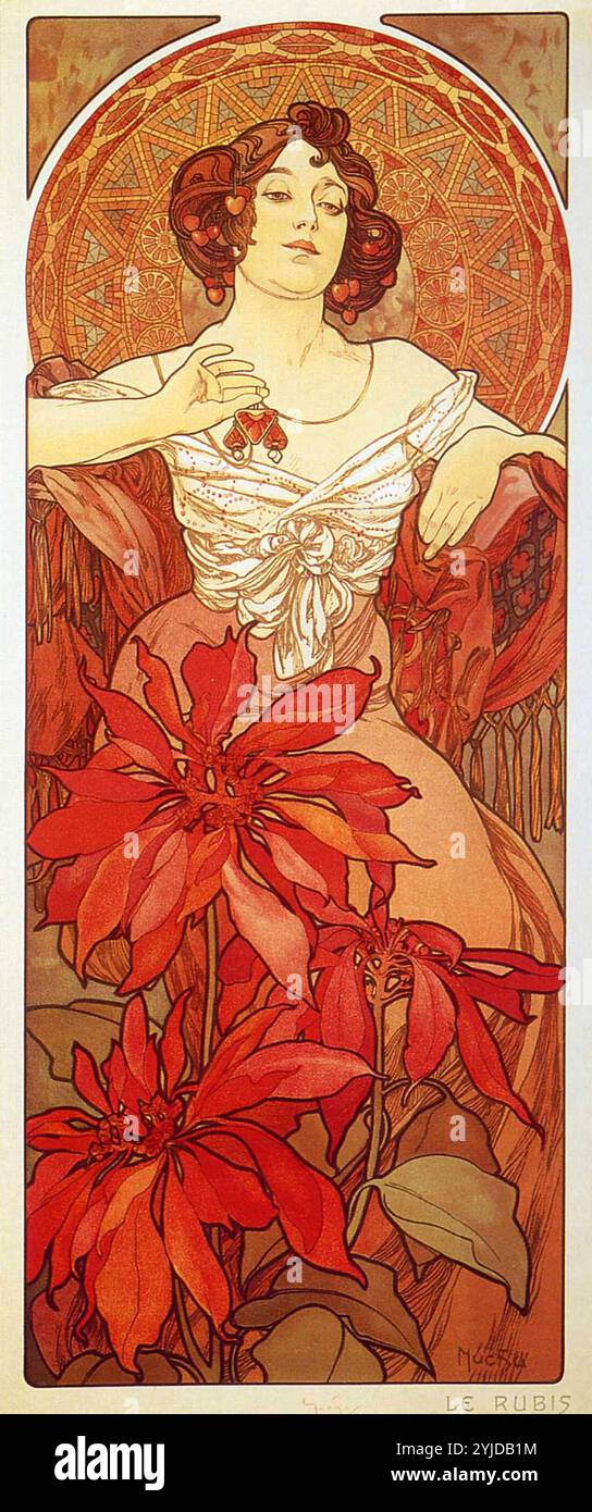 Ruby (From the series "The gems"). Museum: PRIVATE COLLECTION. Author ...