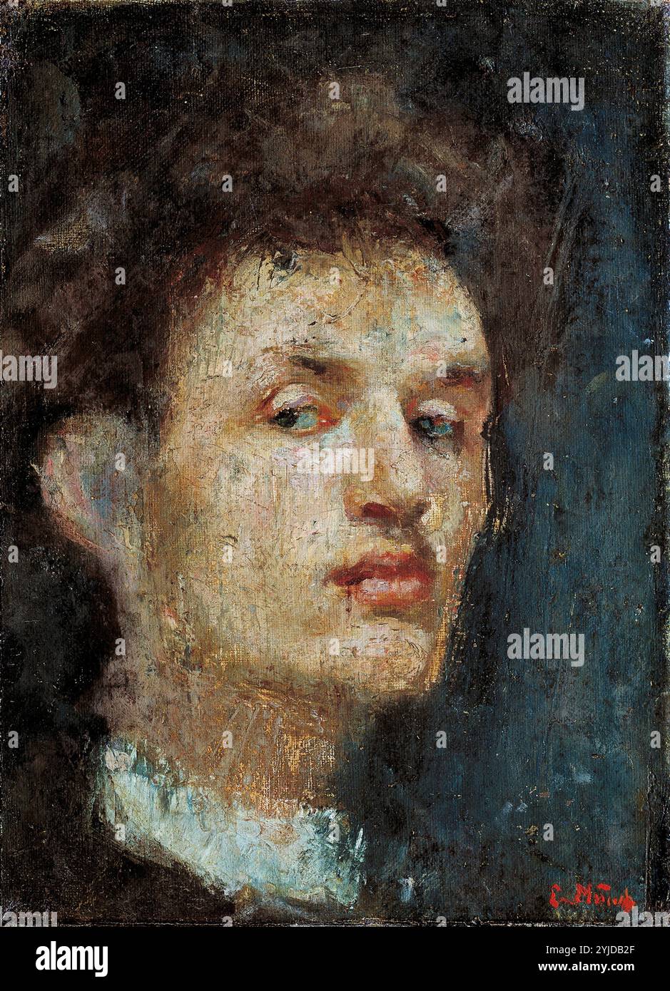 Self-Portrait. Museum: National Museum of Art, Oslo. Author: EDVARD ...