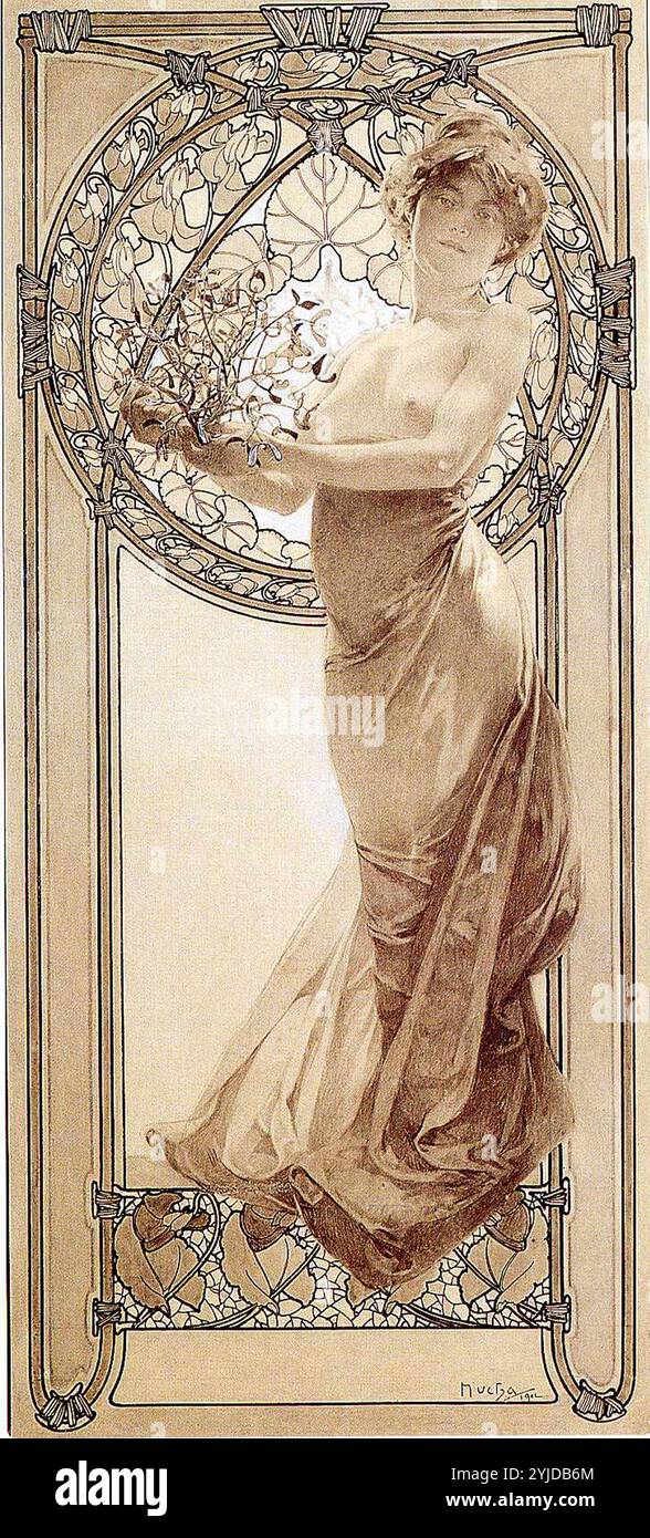 Alphonse mucha museum prague hi-res stock photography and images - Alamy