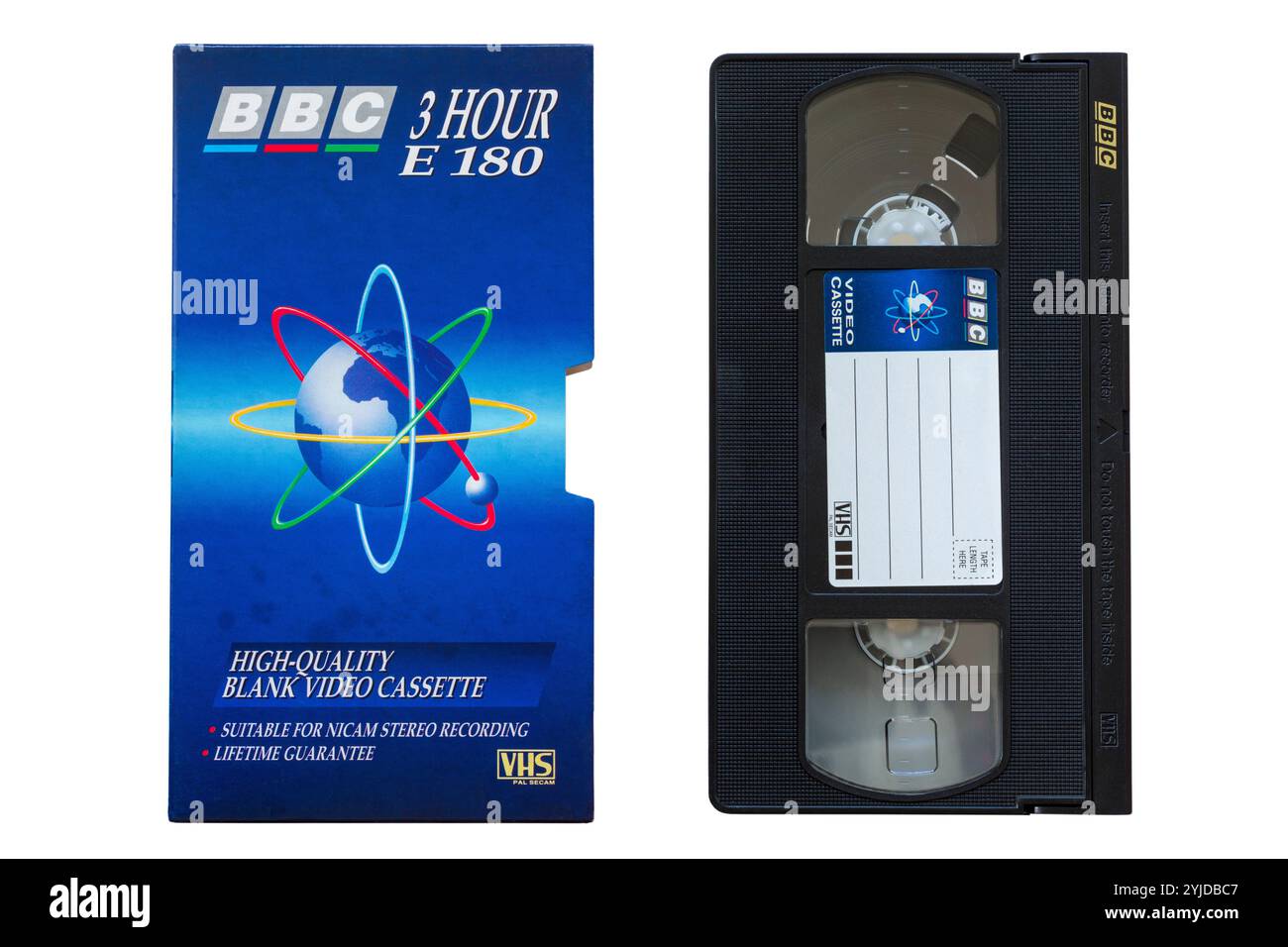BBC VHS video tape, high quality blank video cassette 3 hour E 180 ...
