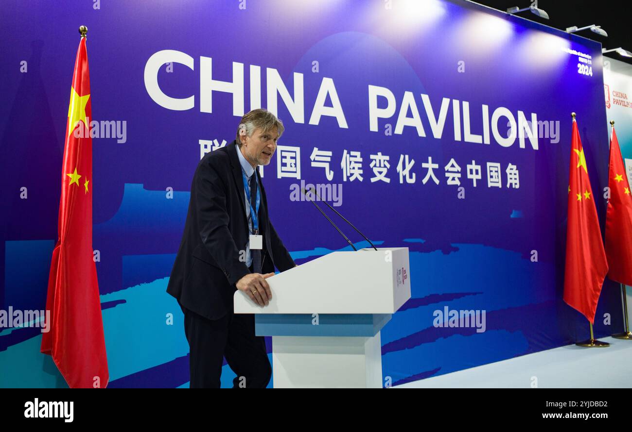 (241114) -- BAKU, Nov. 14, 2024 (Xinhua) -- Denmark's Under-Secretary ...