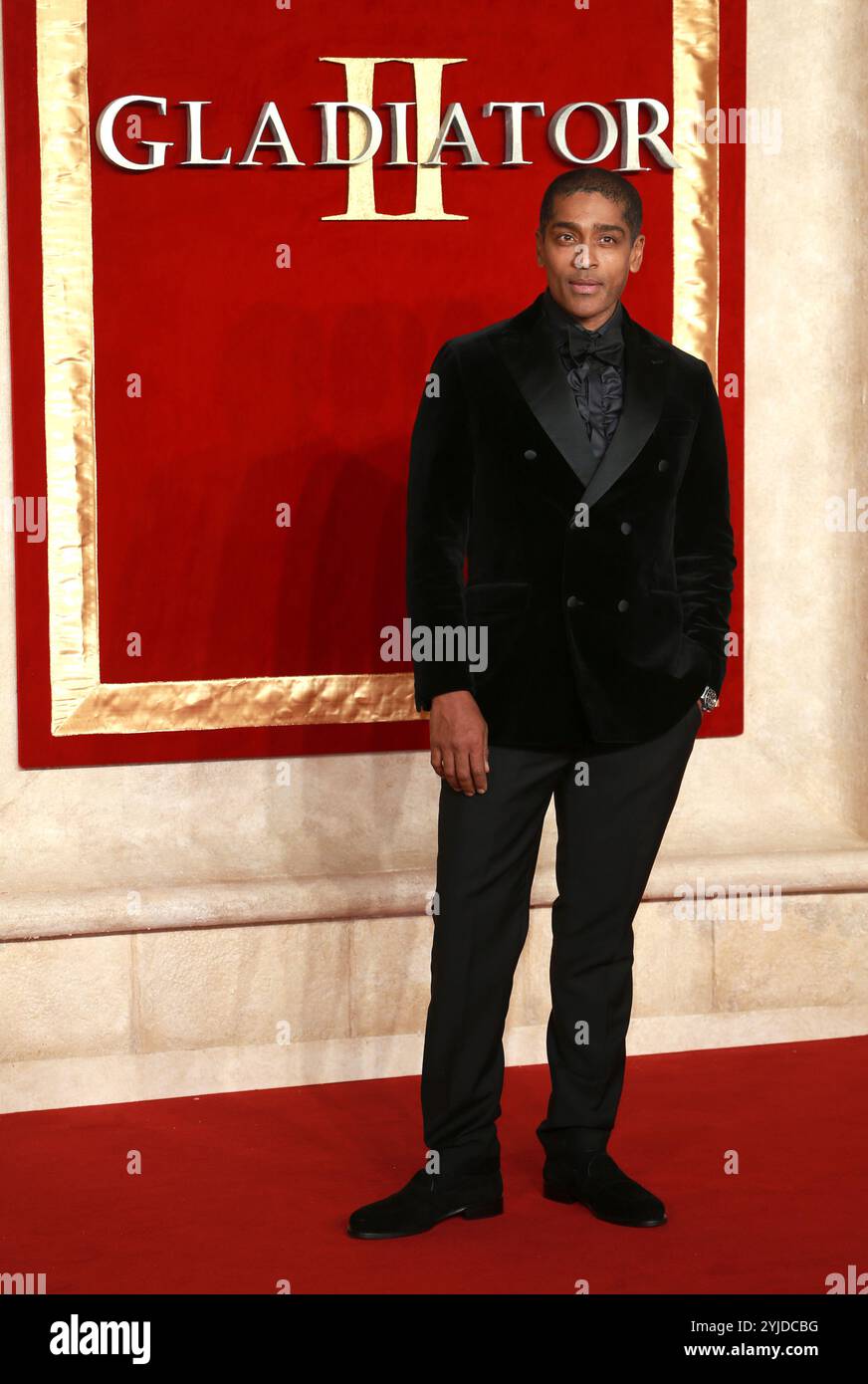 Alexander Karim attend the "Gladiator II" The Royal Film Performance ...