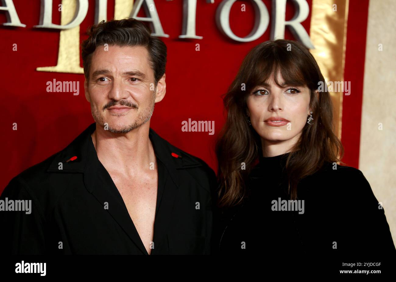 Pedro Pascal and Lux Pascal attend the "Gladiator II" The Royal Film Performance and Global ...
