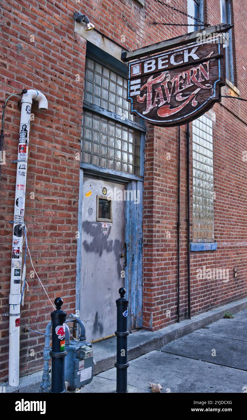 the famous High Beck Tavern in the Bewery District near downtown ...