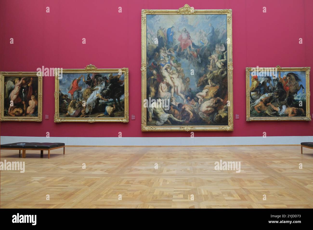 Alte Pinakothek (Old Pinakothek) in the Kunstareal in Munich. One of ...