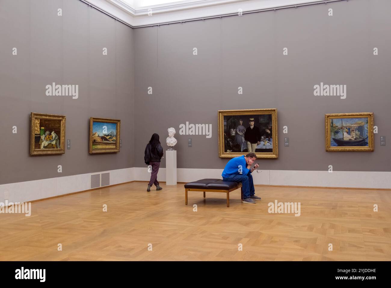 Alte Pinakothek (Old Pinakothek) in the Kunstareal in Munich. One of the oldest galleries in the ...