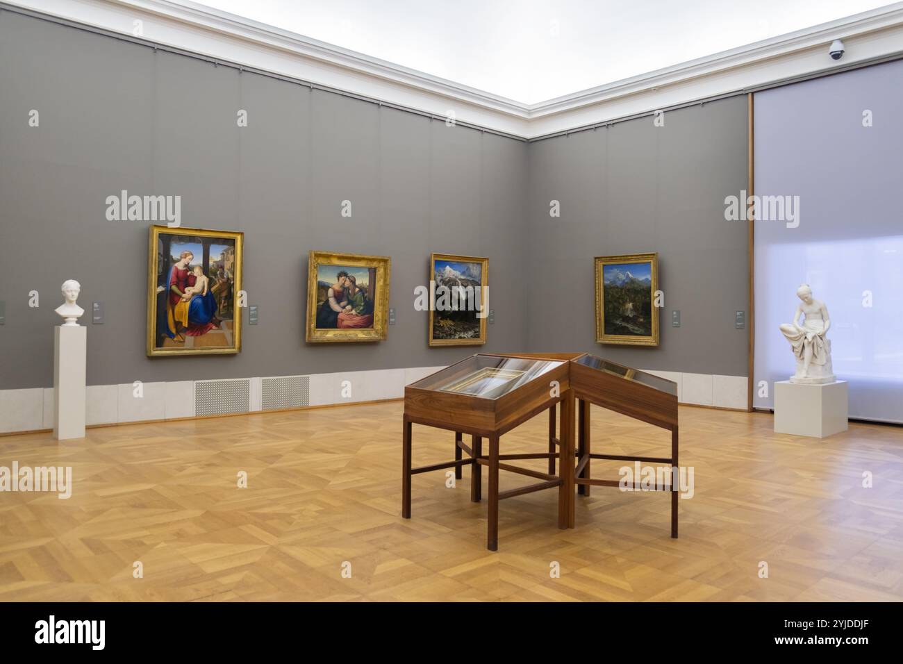 Alte Pinakothek (Old Pinakothek) in the Kunstareal in Munich. One of ...