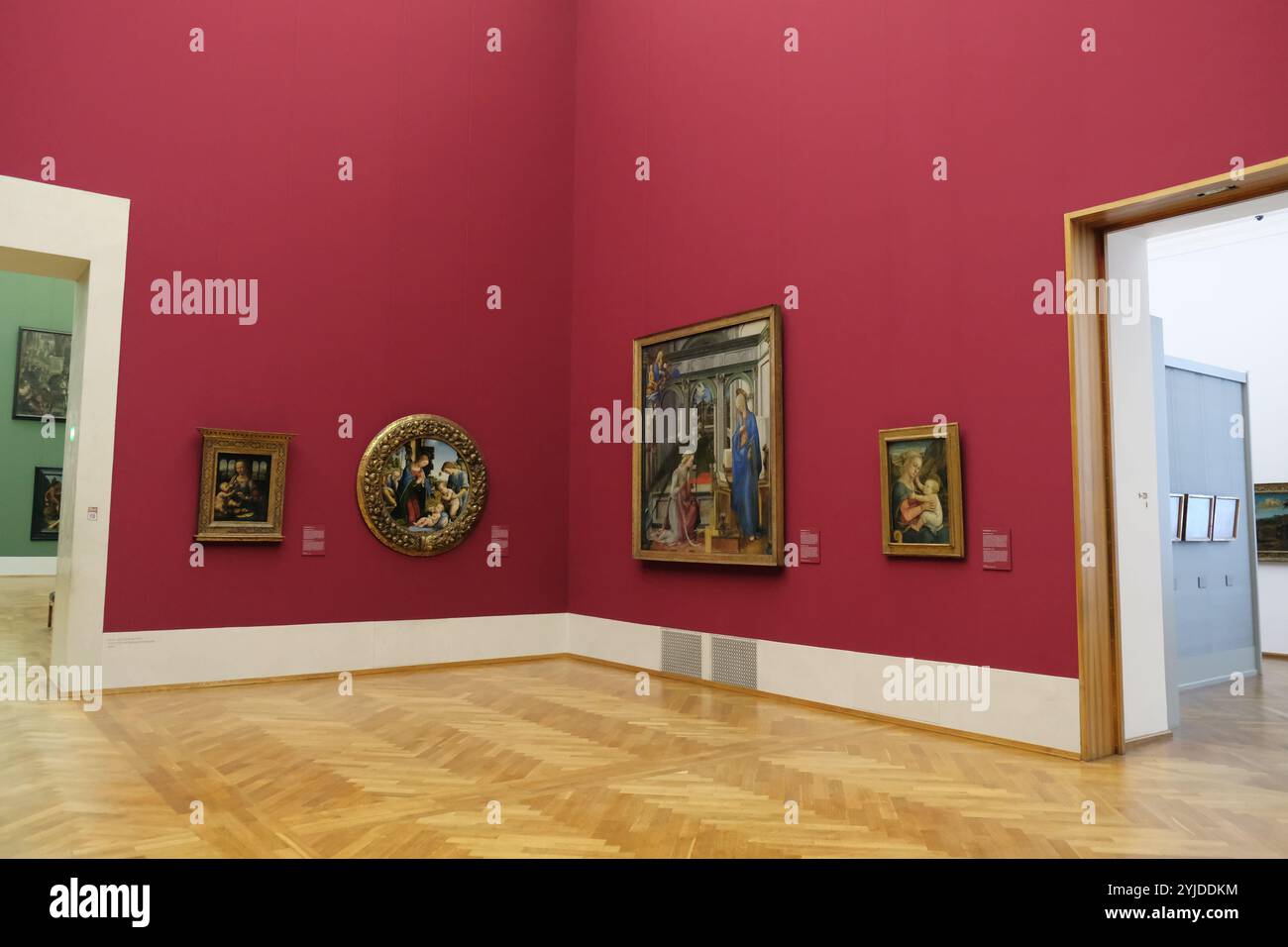 Alte Pinakothek (Old Pinakothek) in the Kunstareal in Munich. One of ...