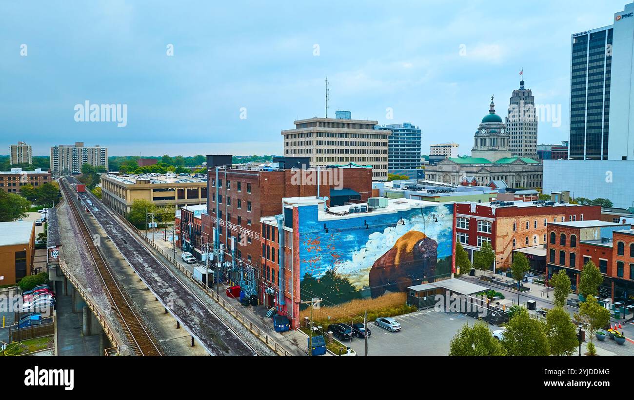 Fort wayne mural hi-res stock photography and images - Alamy