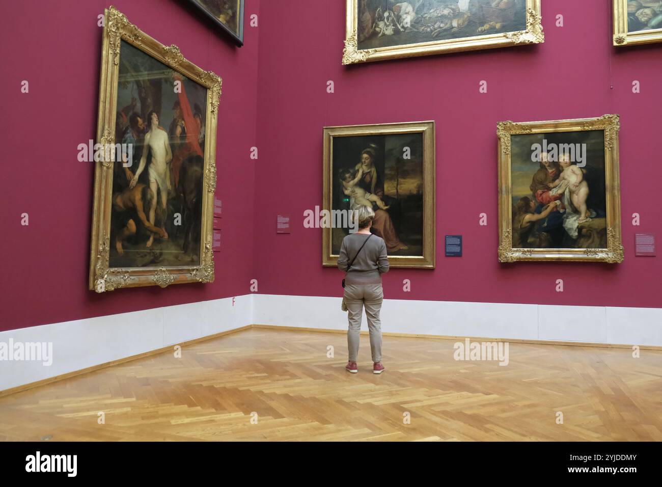 Alte Pinakothek (Old Pinakothek) in the Kunstareal in Munich. One of ...