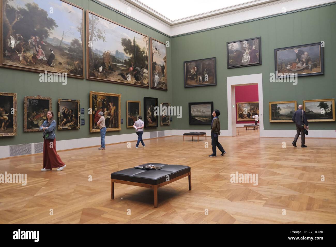 Alte Pinakothek (Old Pinakothek) in the Kunstareal in Munich. One of ...