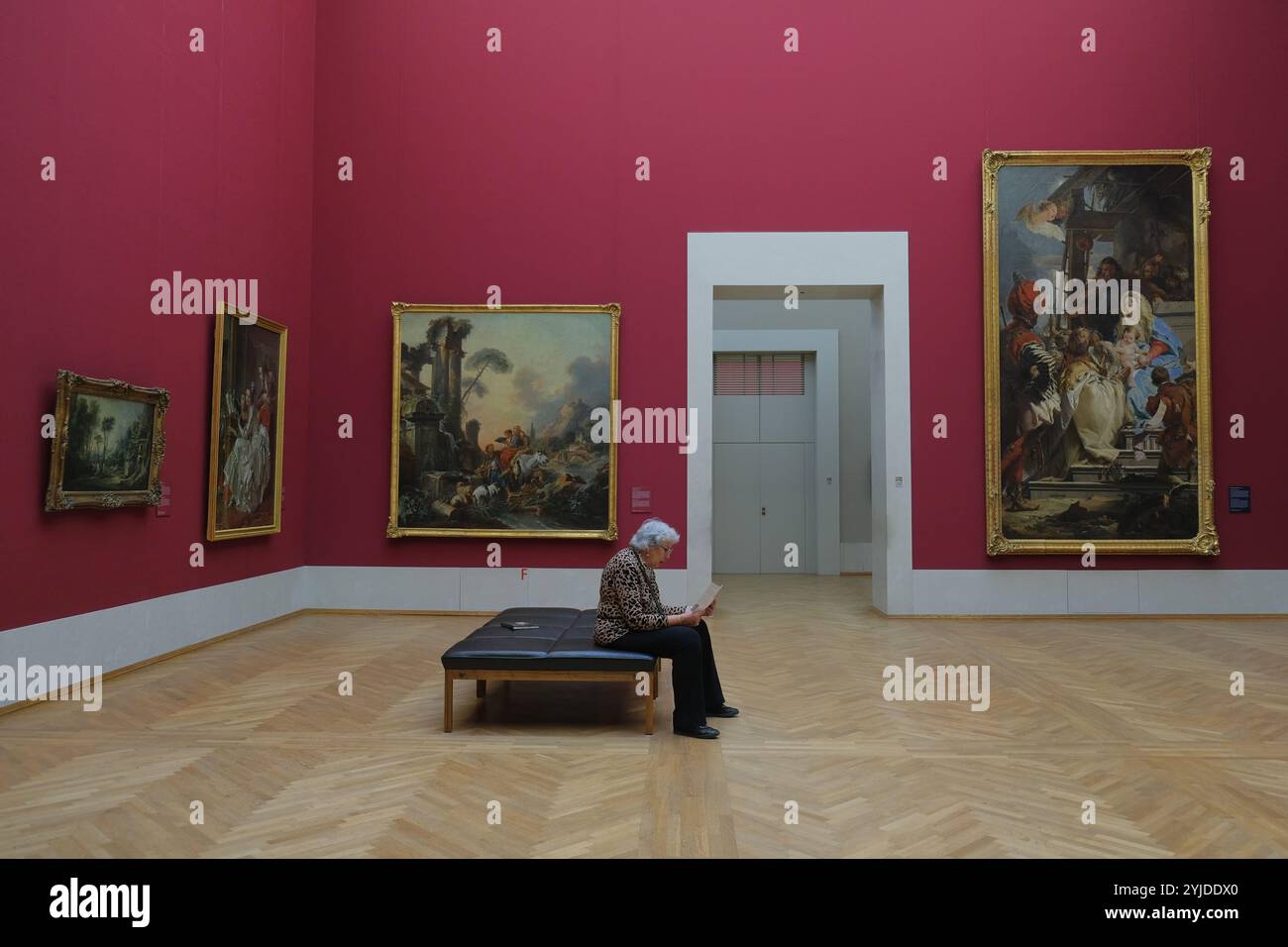 Alte Pinakothek (Old Pinakothek) in the Kunstareal in Munich. One of ...