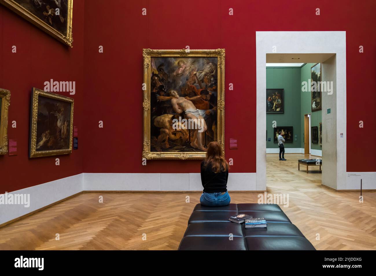 Alte Pinakothek (Old Pinakothek) in the Kunstareal in Munich. One of ...