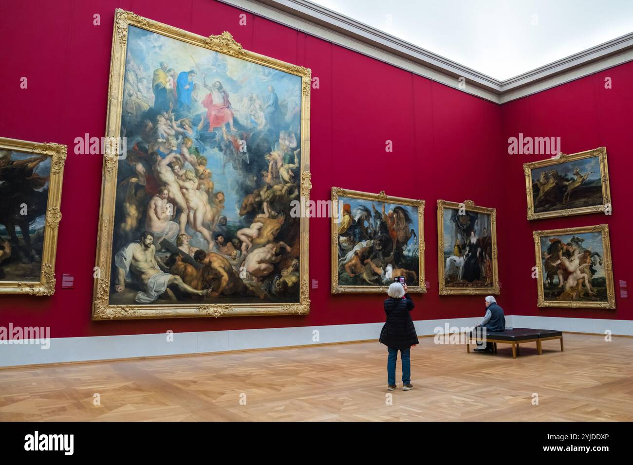 Alte Pinakothek (Old Pinakothek) in the Kunstareal in Munich. One of ...