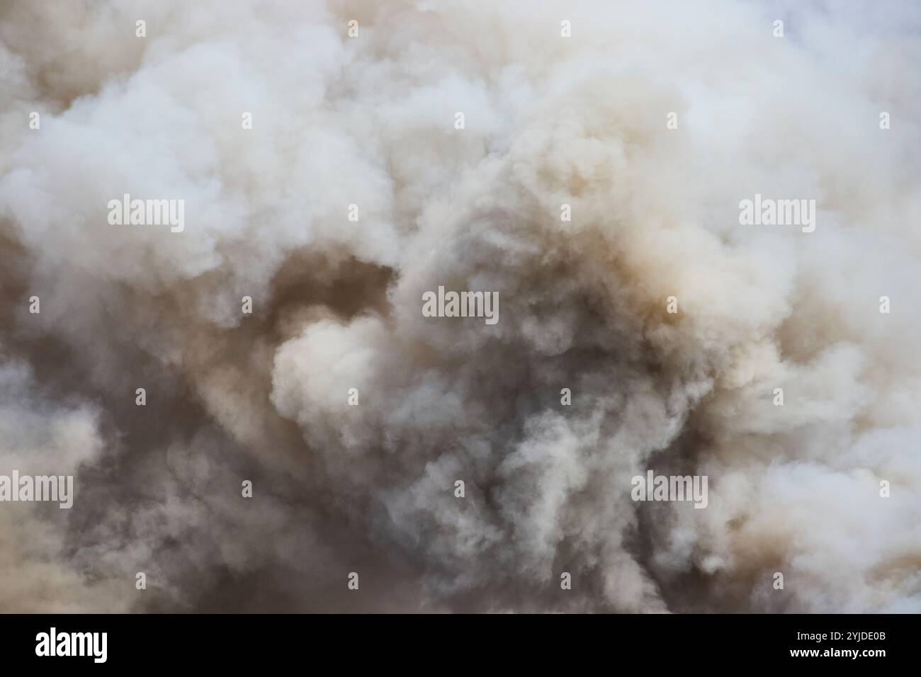 Swirling Smoke of Scrap Yard Fire Motion Perspective Stock Photo - Alamy