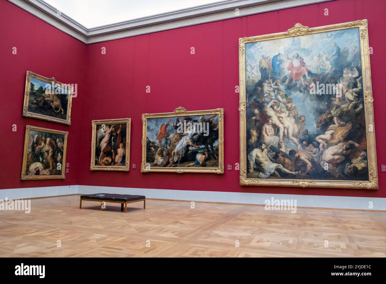 Alte Pinakothek (Old Pinakothek) in the Kunstareal in Munich. One of ...