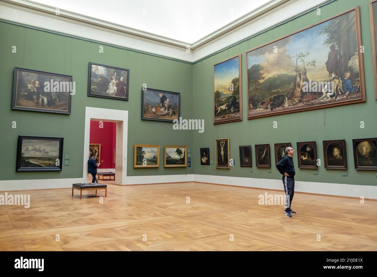 Alte Pinakothek (Old Pinakothek) in the Kunstareal in Munich. One of ...