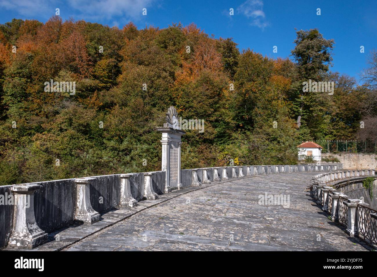 The Sultan Mahmud II Dam in Belgrad Forest, Istanbul, Turkey Stock ...