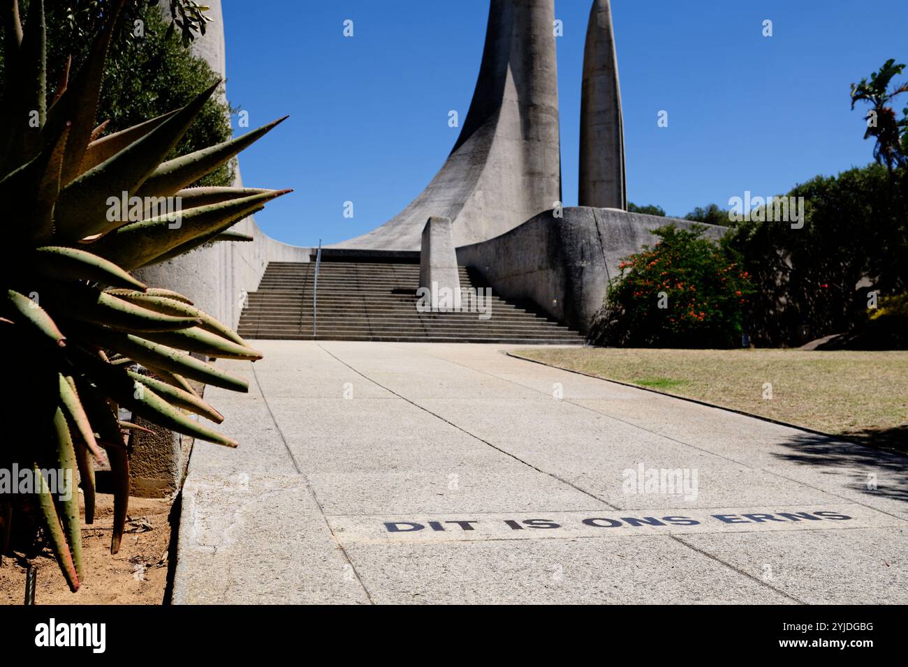 The Afrikaans language monument near Paarl South Africa Stock Photo - Alamy