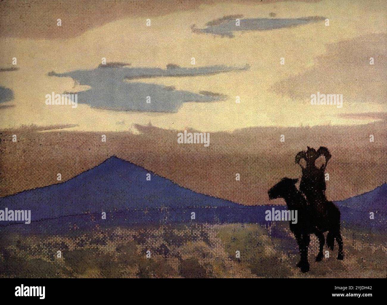 Mother of Genghis Khan. Museum: State Tretyakov Gallery, Moscow. Author ...
