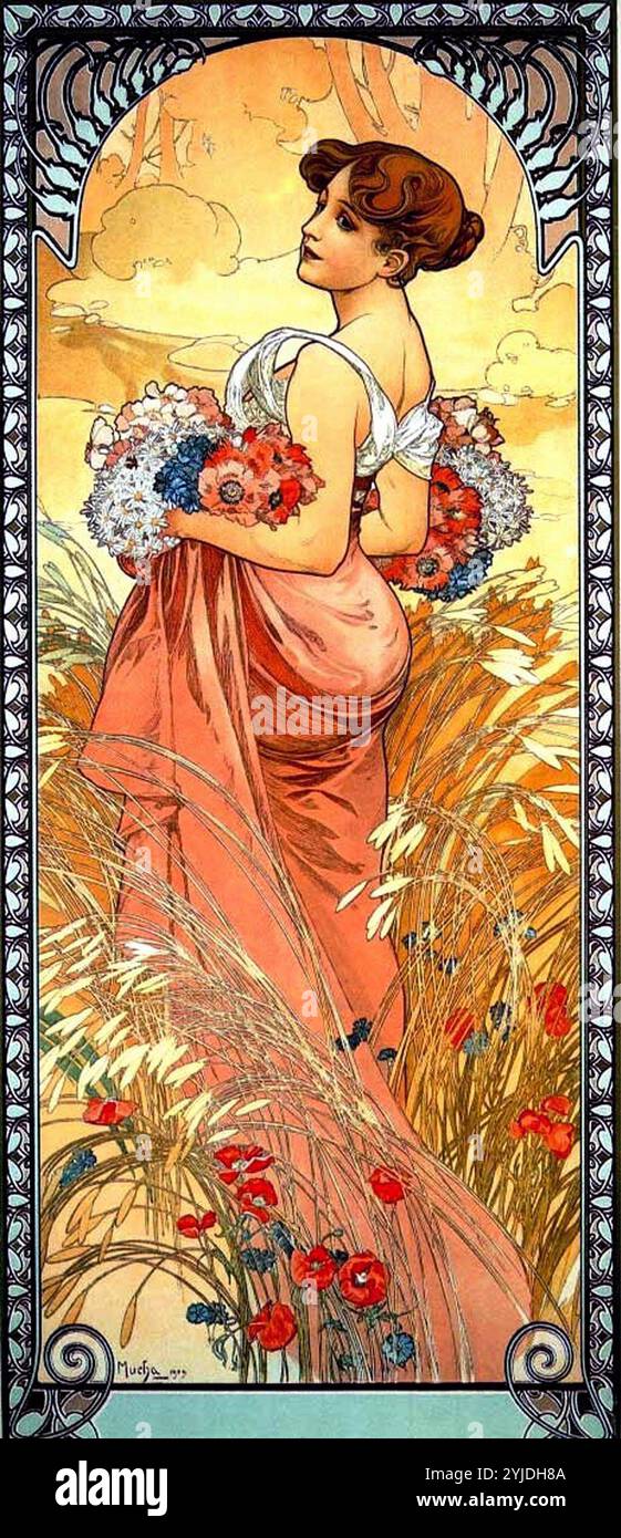 Summer (From the Series Les Saisons). Museum: PRIVATE COLLECTION ...