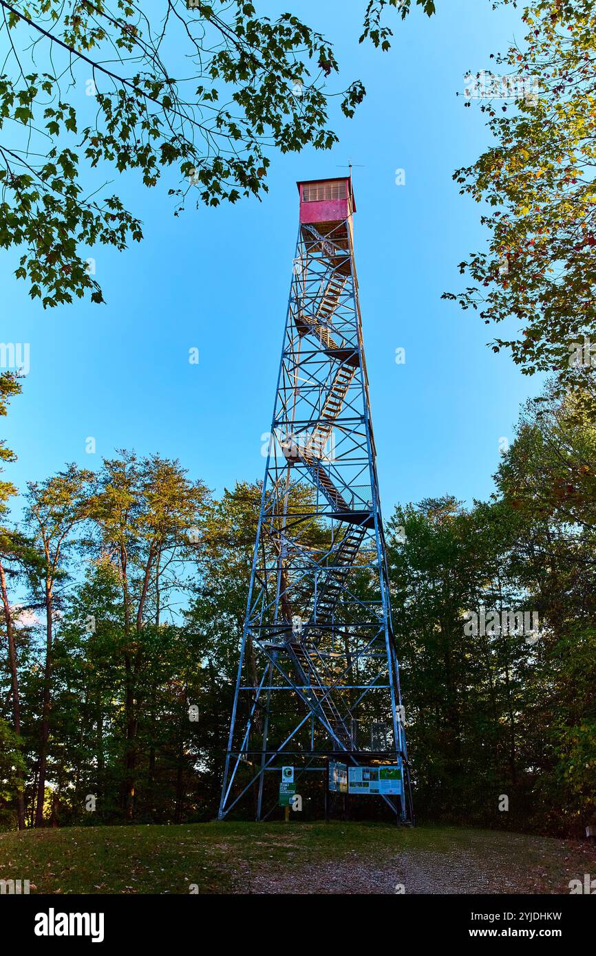 Forest fire watchtower in hi-res stock photography and images - Alamy