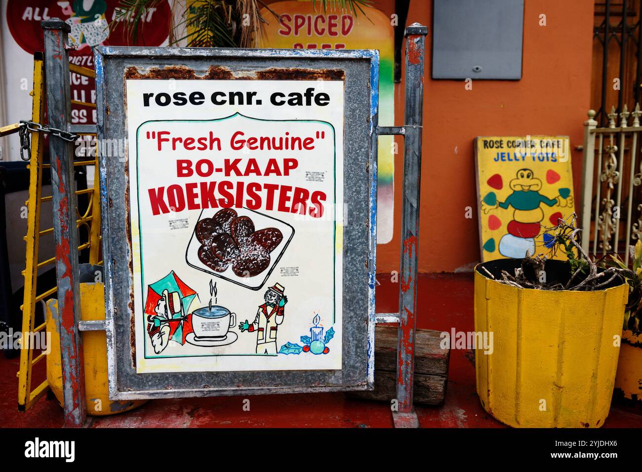 Shop sign in bo kaap a neighbourhood in cape town south africa Stock ...