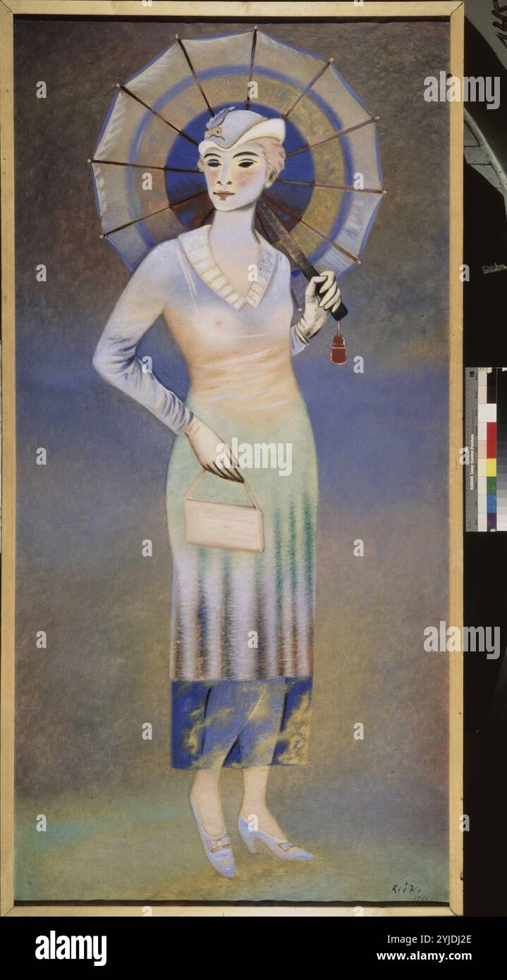 A Parisian woman. Museum: State Russian Museum, St. Petersburg. Author ...